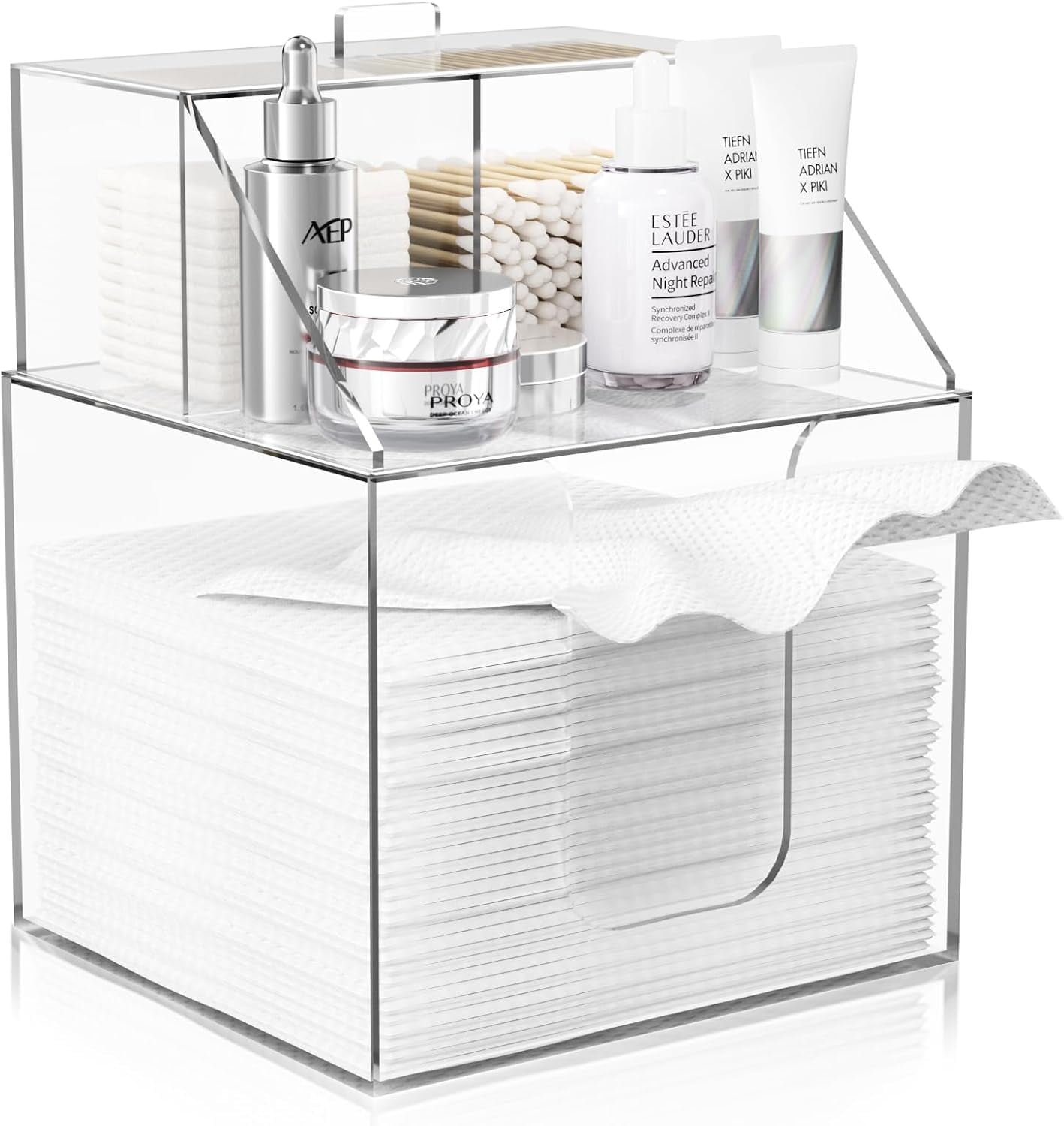 Disposable Facial Towels Storage Box Compatible with Clean Skin Club ...