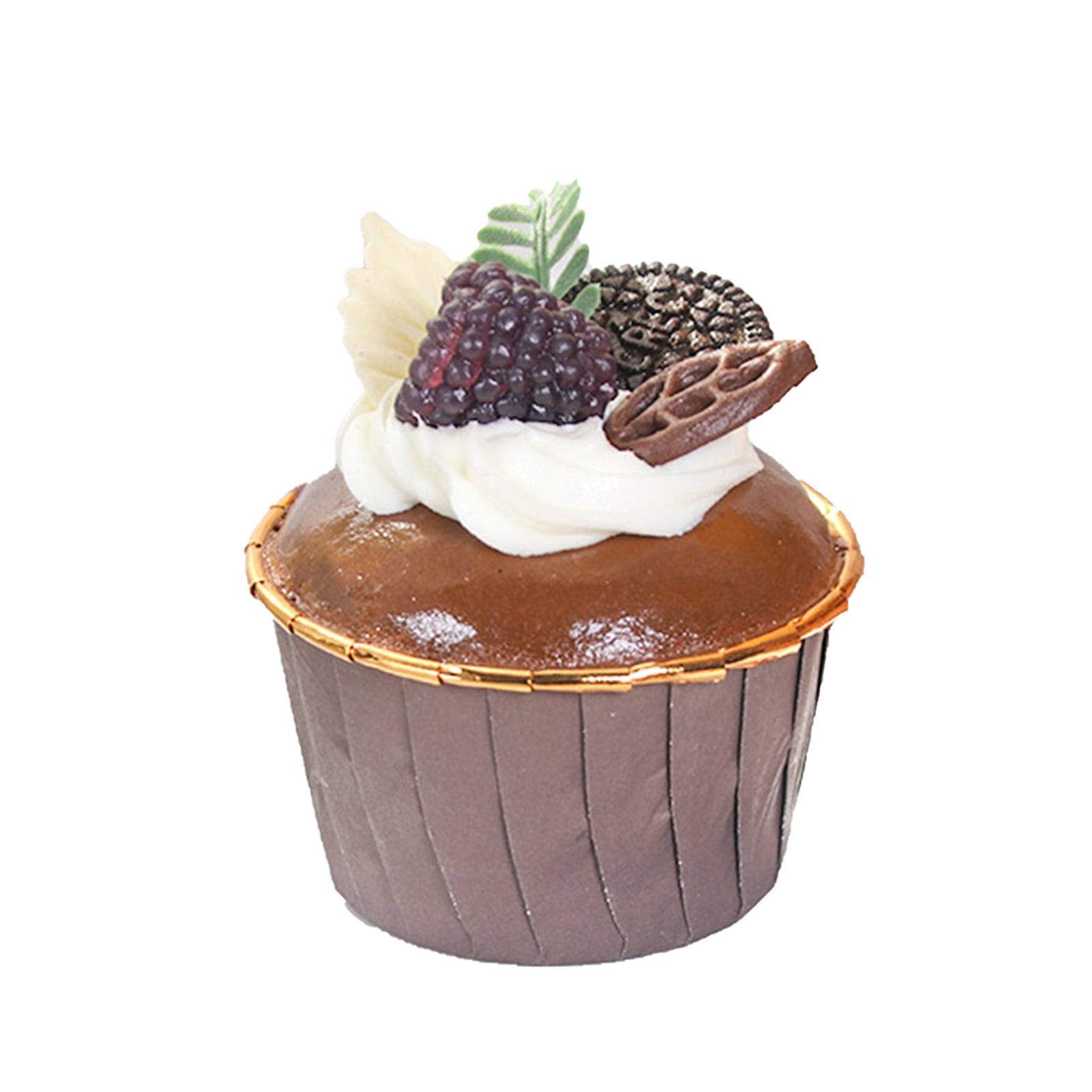 Disposable Foil Muffin Liners, Biodegradable Paper Material Aluminum ...