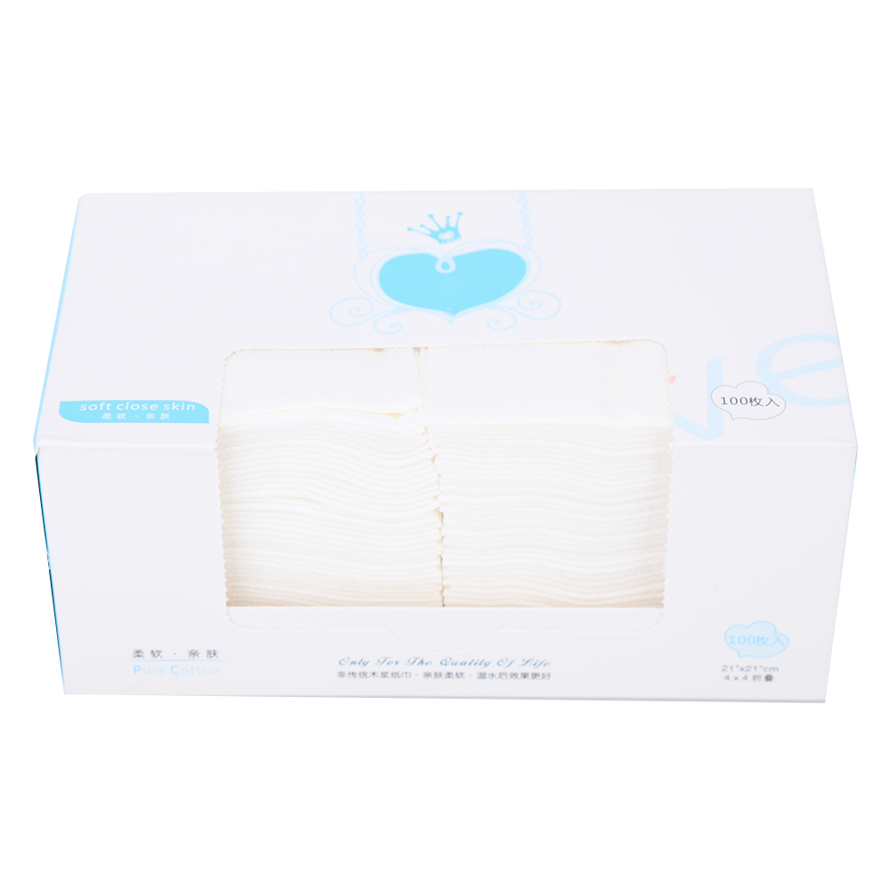 Disposable Folding Face Cleaning Tissue, Cotton Pads, Facial Washcloth ...