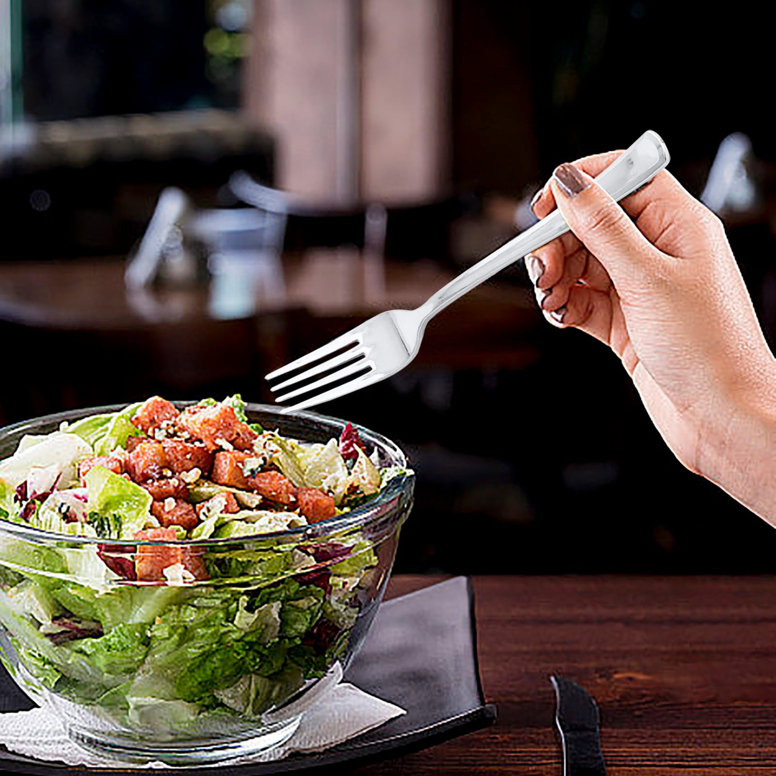 Disposable Fork Gold Birthday Party Tableware Set Plastic Rose Gold ...