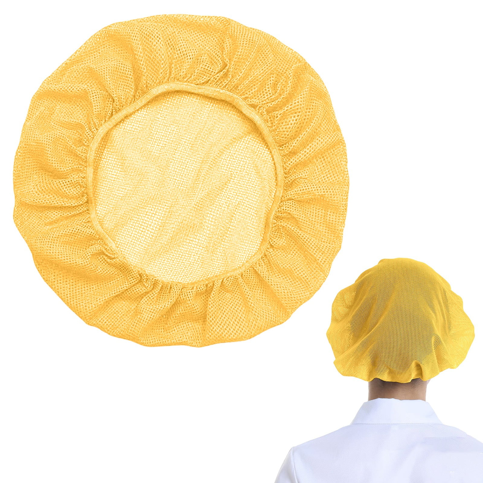 Disposable Hair Cap Dust Proof Net, Adjustable Mesh Cooking Hats for ...