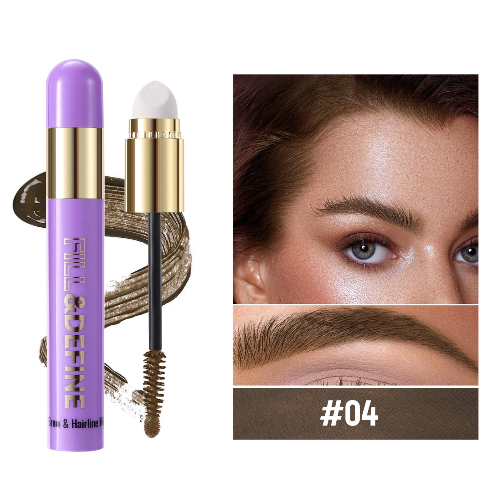 Disposable Hair Cream Waterproof Hairdressing Stick Eyebrows Hairlines ...