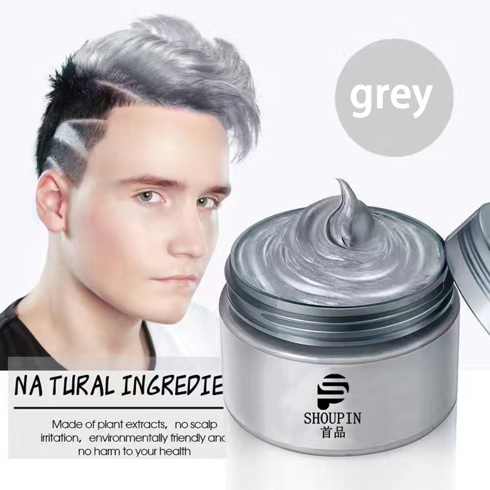 Disposable Hair Dye Cream | Plant-Based Color Formula | Light Fragrance ...