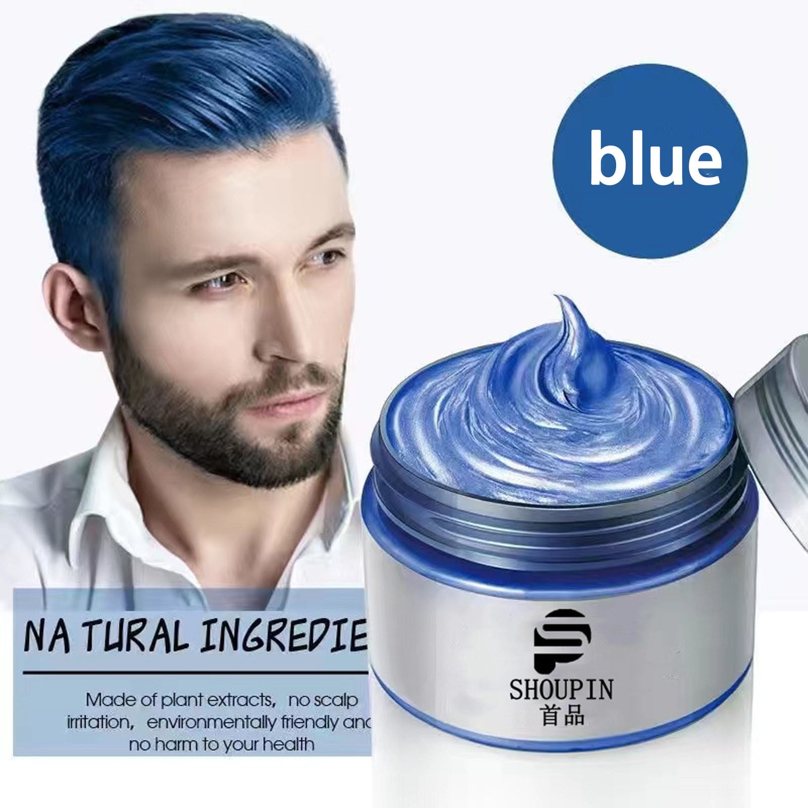 Disposable Hair Dye Cream | Plant-Based Color Formula | Light Fragrance ...