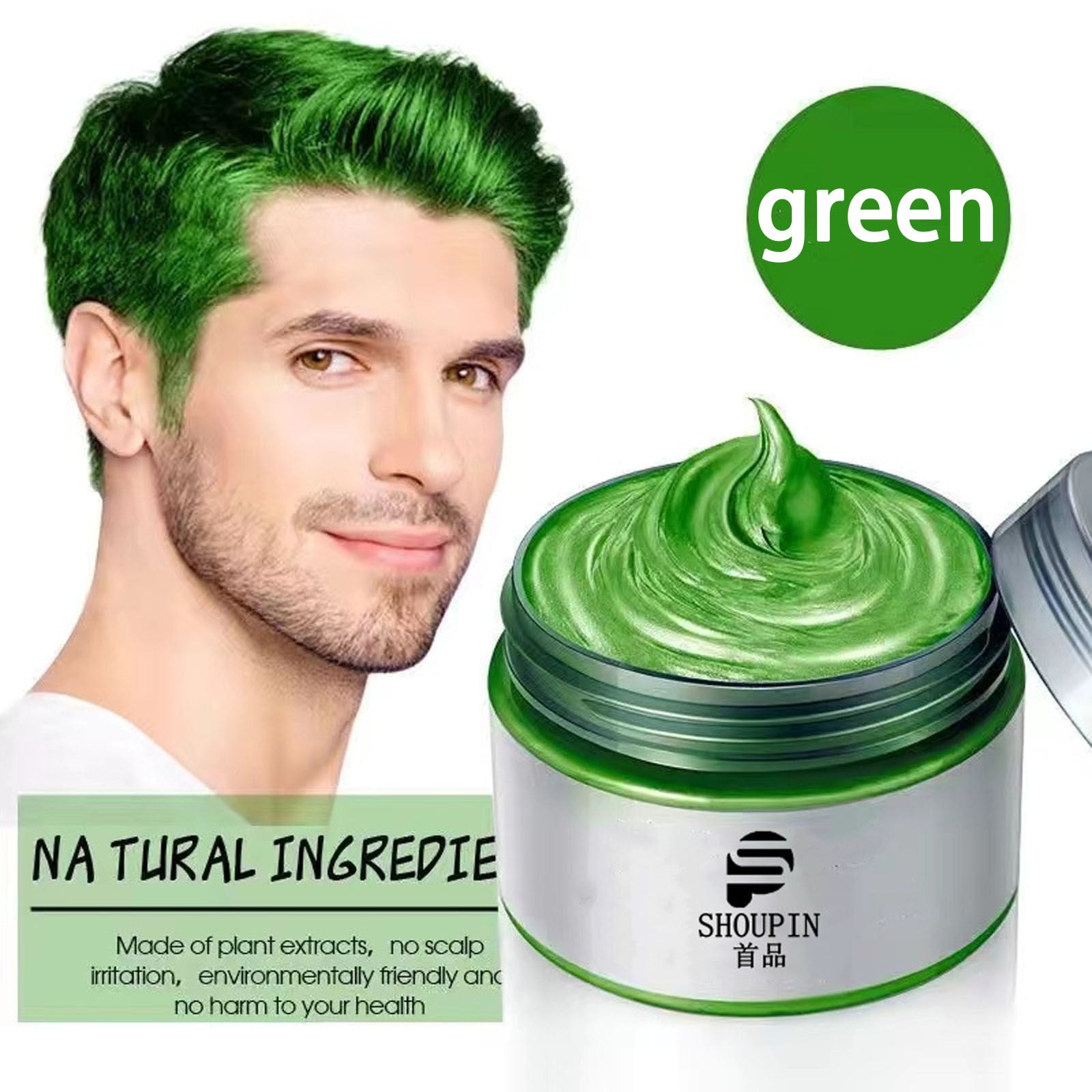 Disposable Hair Dye Cream | Temporary Coloring | Plant-Based ...