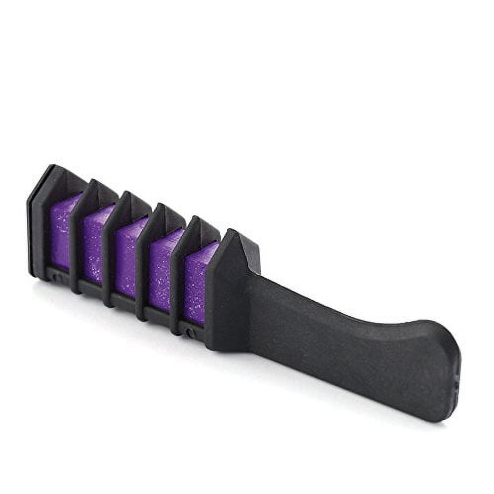 Disposable Hair Dyeing Comb Temporary Hair Chalk Dye Powder with Comb ...