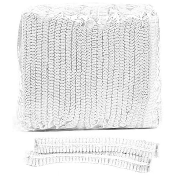 ProtectX 500 Pack Purple Disposable Hair Nets, Elastic Head Cover ...
