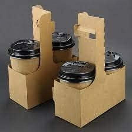 Disposable Handled Paper 2-Cup Drink Carrier 200 Count [CUP2] - Walmart.com