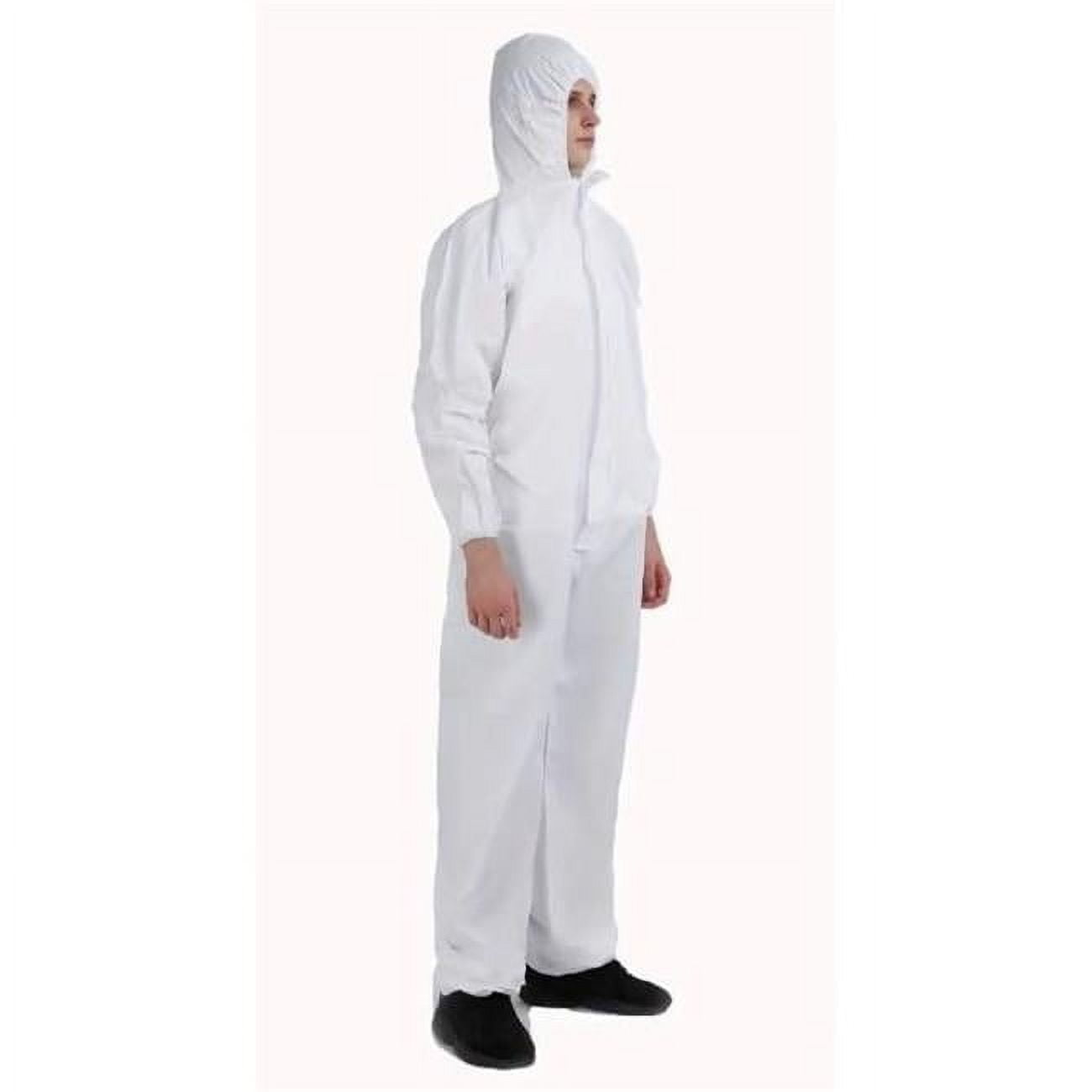 Disposable Hazmat Suit - Full Body Protection Coverall (6-Pack) -XL ...