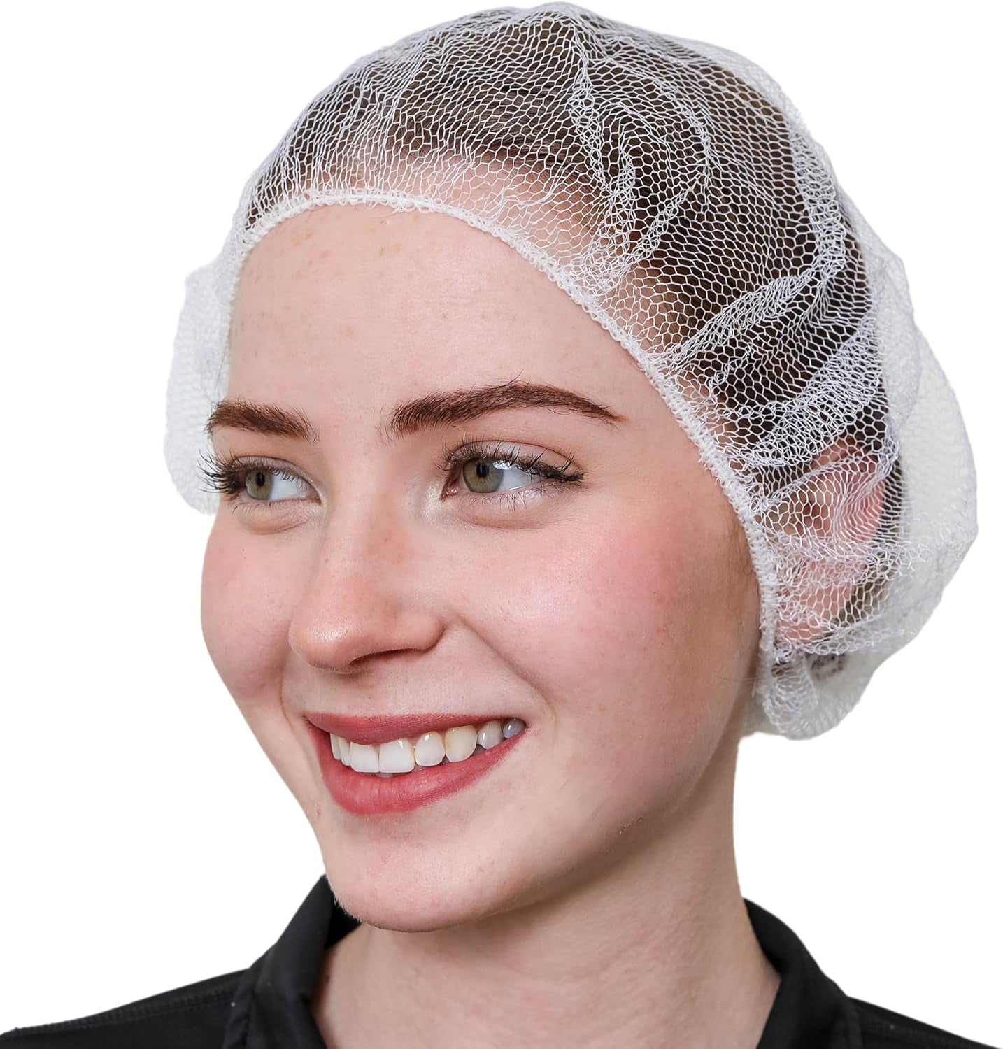 Disposable Honeycomb Nylon Hair Nets | Breathable | 1,000 Count [WHITE ...