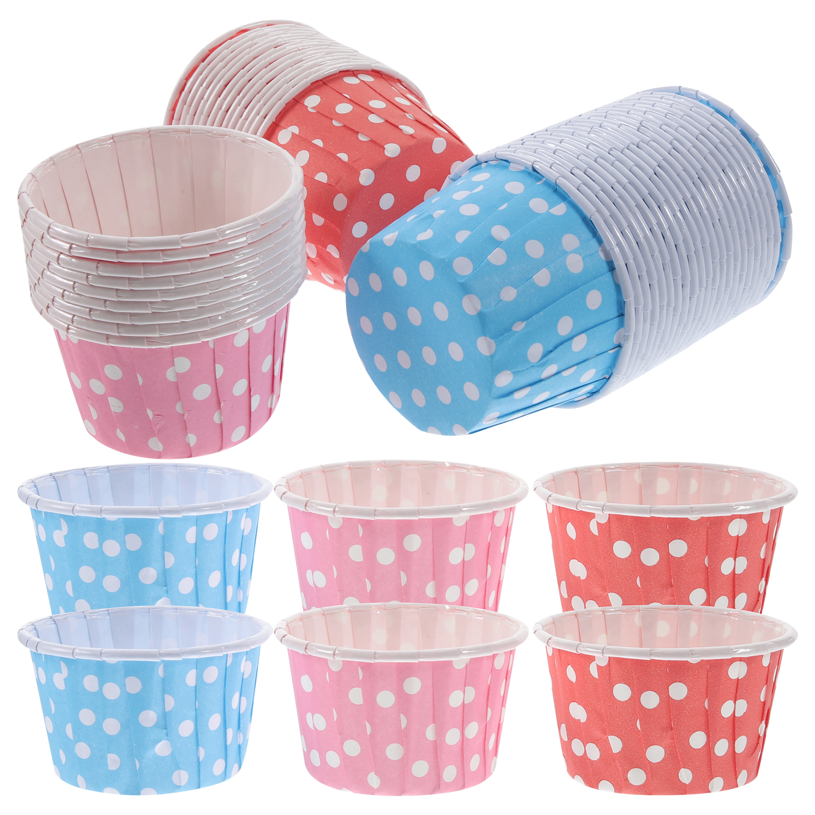 Masteelf Assorted Color Paper Cups for Home Use Perfect for Ice Cream ...