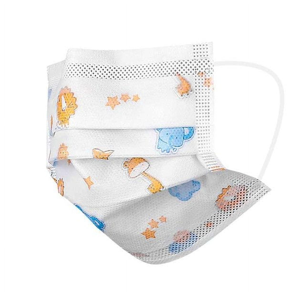 Disposable Kid Face Mask 3 Ply 50 PCS - Perfect Size for Children with ...