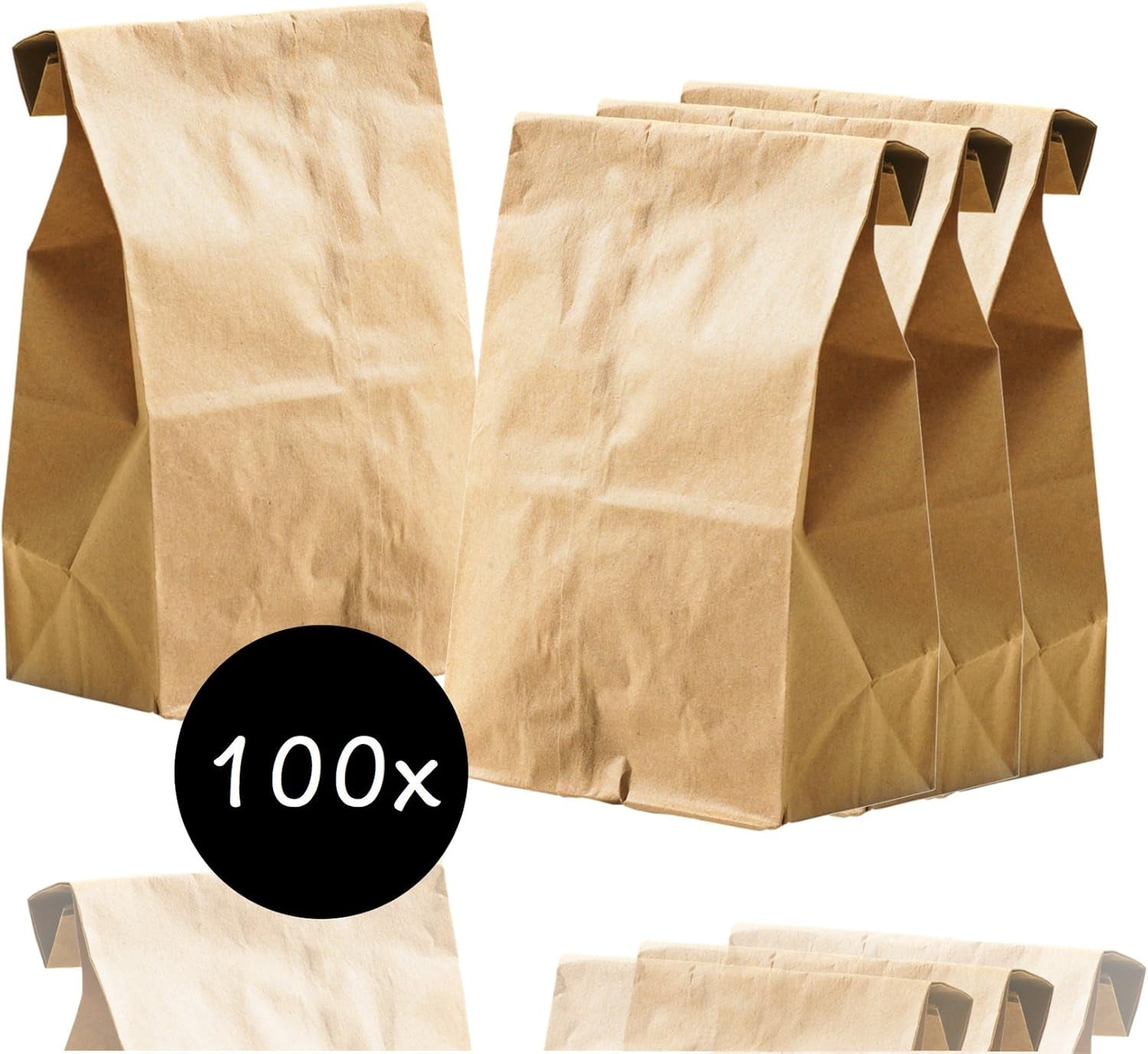 Disposable Kraft Paper Bags, Extra Small Paper Bags Versatile SOS Bags ...