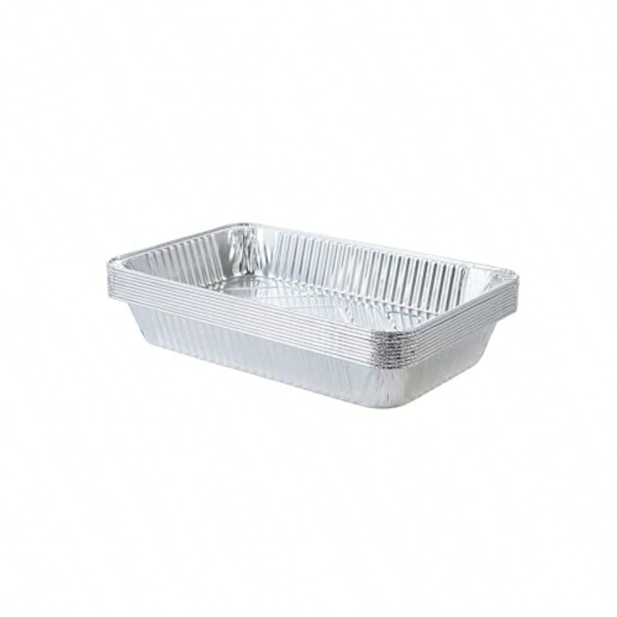 Disposable Large Aluminum Pans 20 Pack Full Size Roasting and Baking ...