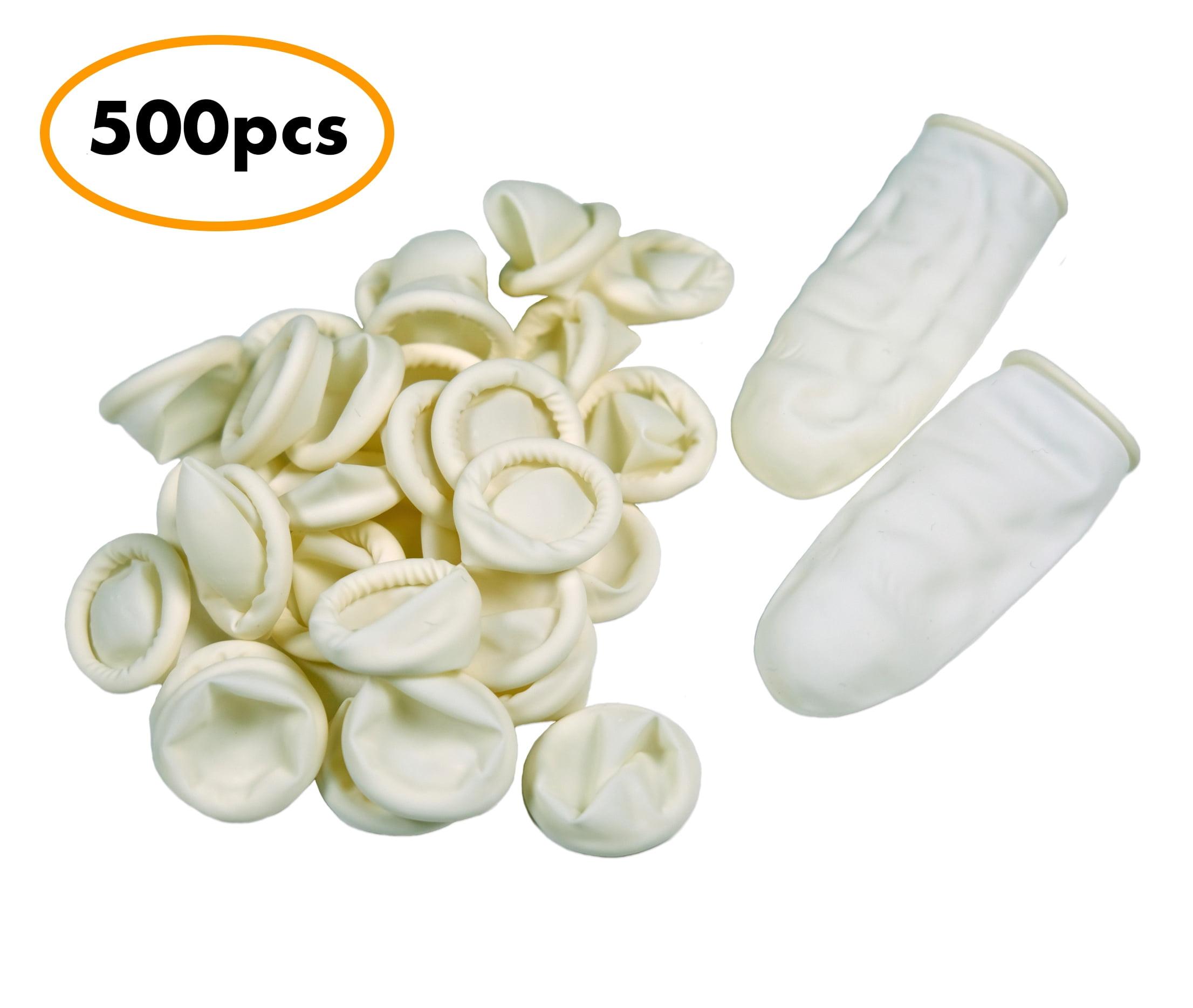 Disposable Latex Finger Cots 500pcs (MEDIUM), Anti-static Rubber ...
