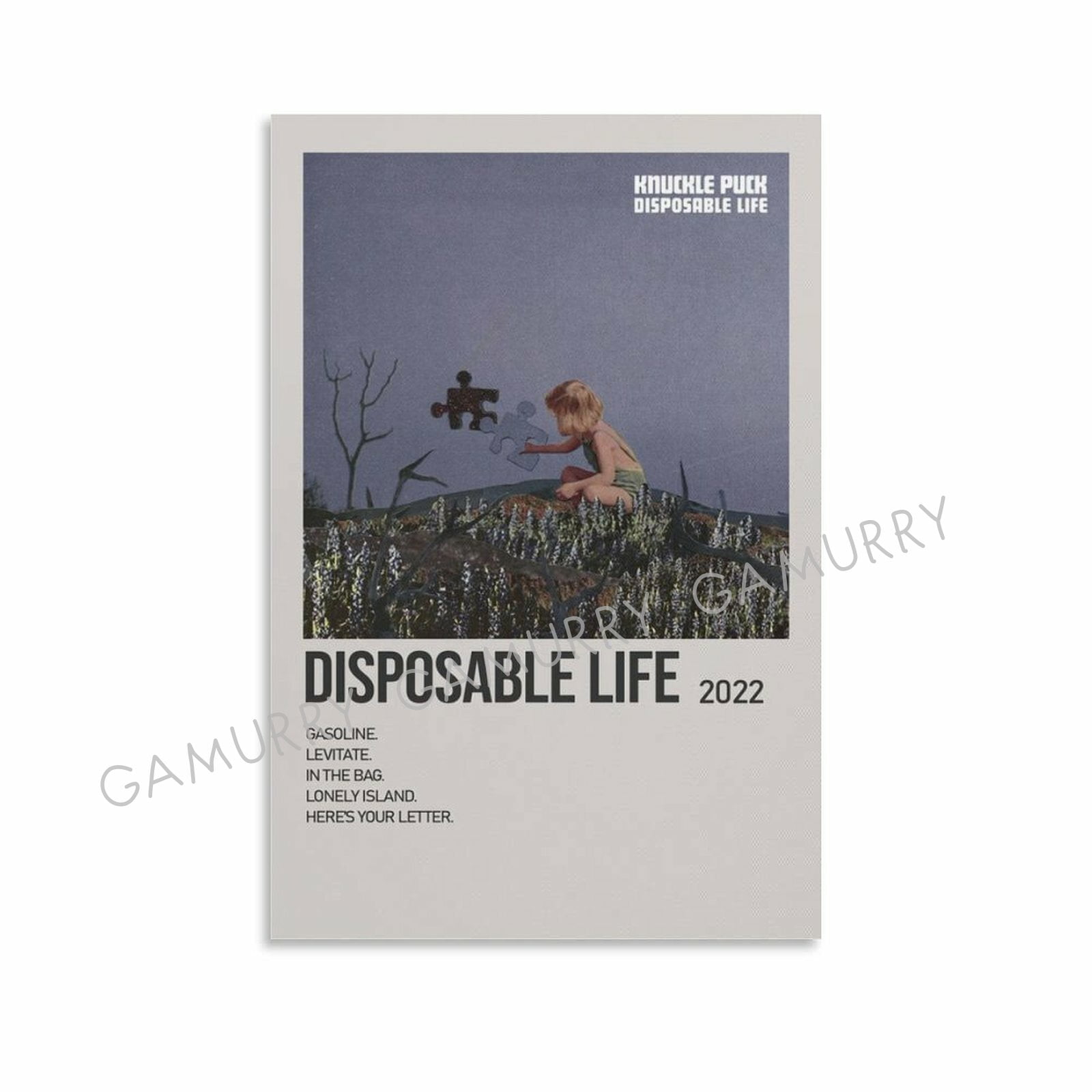 Disposable Life - Knuckle Puck 2022 Canvas Poster Print Bedroom ...