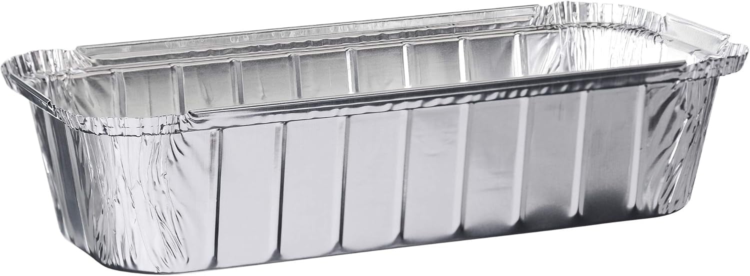 Disposable Loaf Pans Aluminum Tin Foil Meal Prep Bakeware - Cookware ...