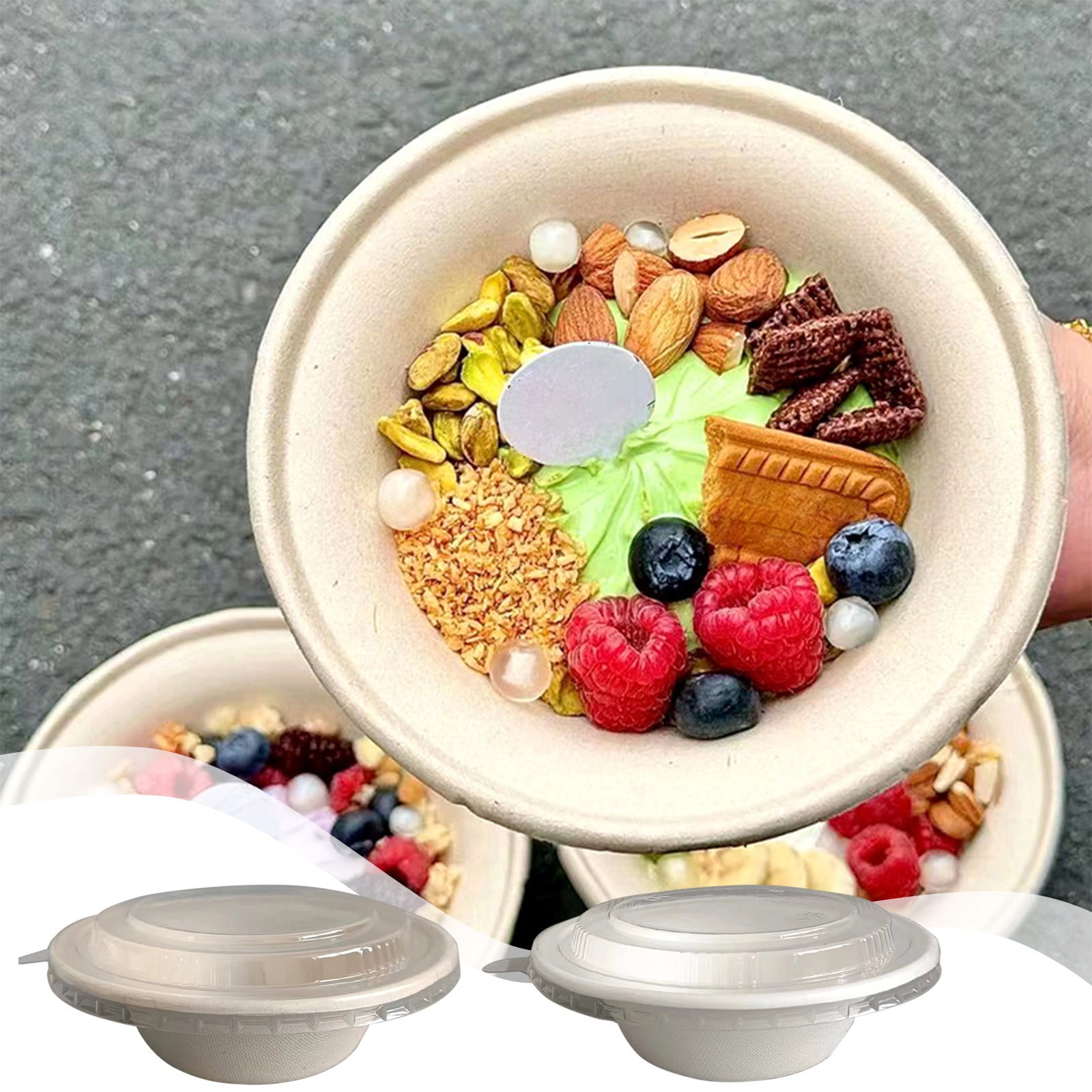 Disposable Lunch Box, Biodegradable Lunch Box, Microwaveable Food Box ...