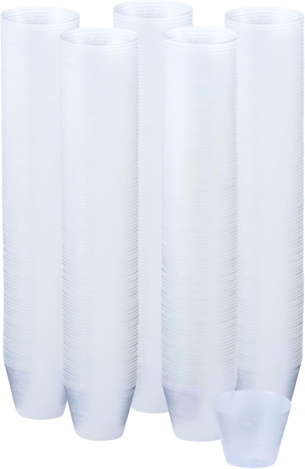 Disposable Medicine Cups [500 Count - 1 oz.] – Graduated Plastic ...