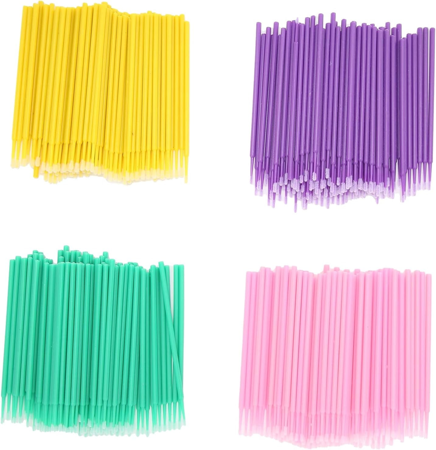 Disposable Micro Applicator, 400pcs 4 Colors Micro Applicator Brushes ...