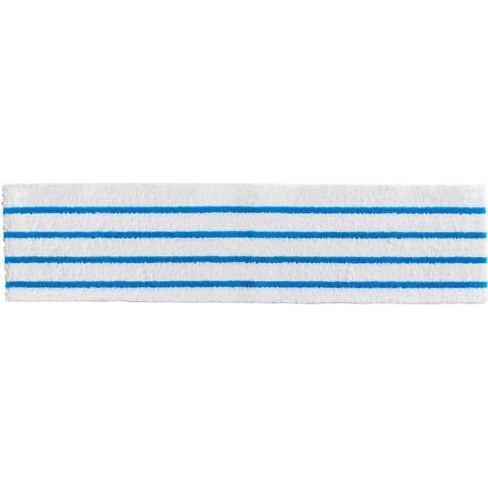 Rubbermaid Disposable Microfiber Cleaning Pad, White/Blue Stripes, 4.75 ...