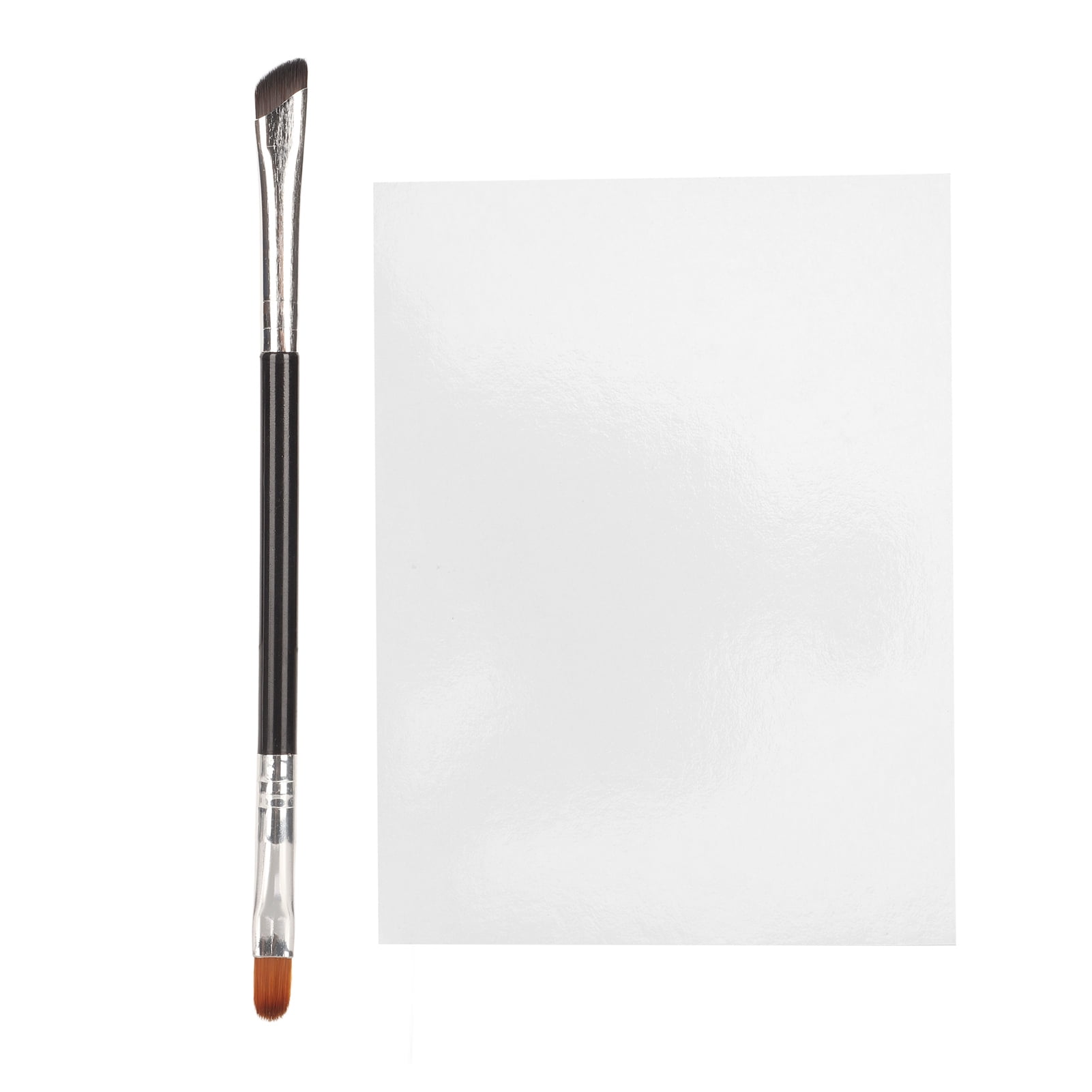 Disposable Mixing Palette L Waterproof Paper Double Ended Brush Nail ...