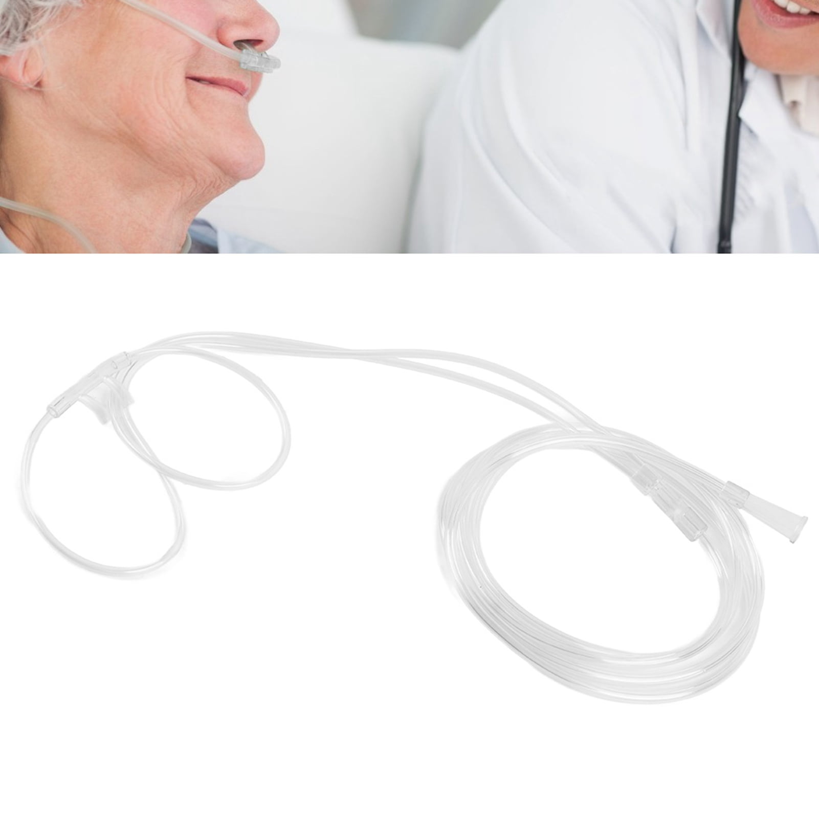 Disposable Nasal Cannula, Double Hole Nasal Cannula Household Universal ...
