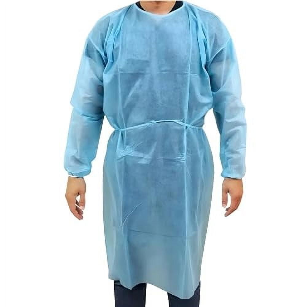 Disposable PPE Latex-Free Isolation Gowns with Elastic Cuff for Dental ...