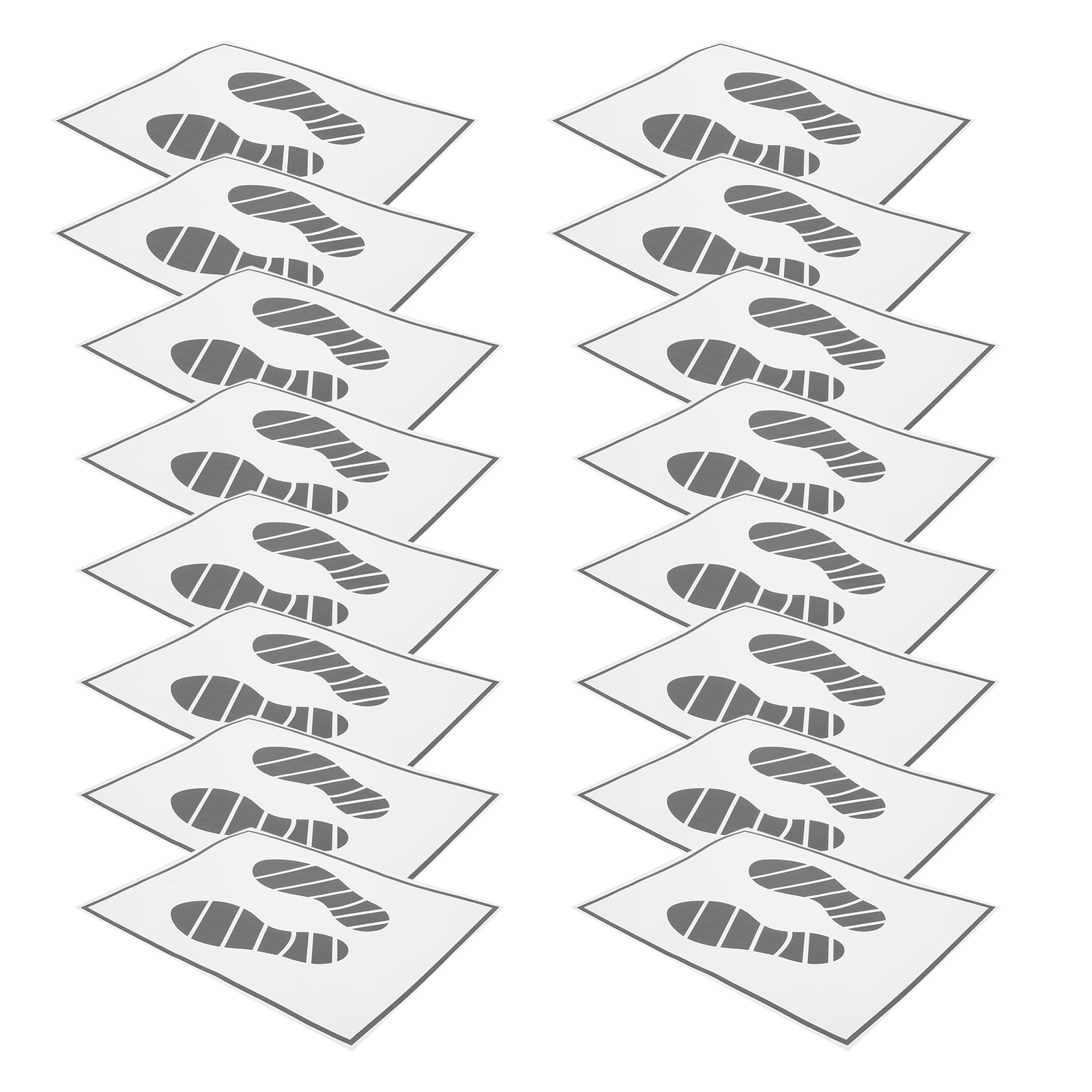 UEETEK Car Use Foot Mats Paper 50Pcs 19.7X14.9X0.04In - Walmart.com