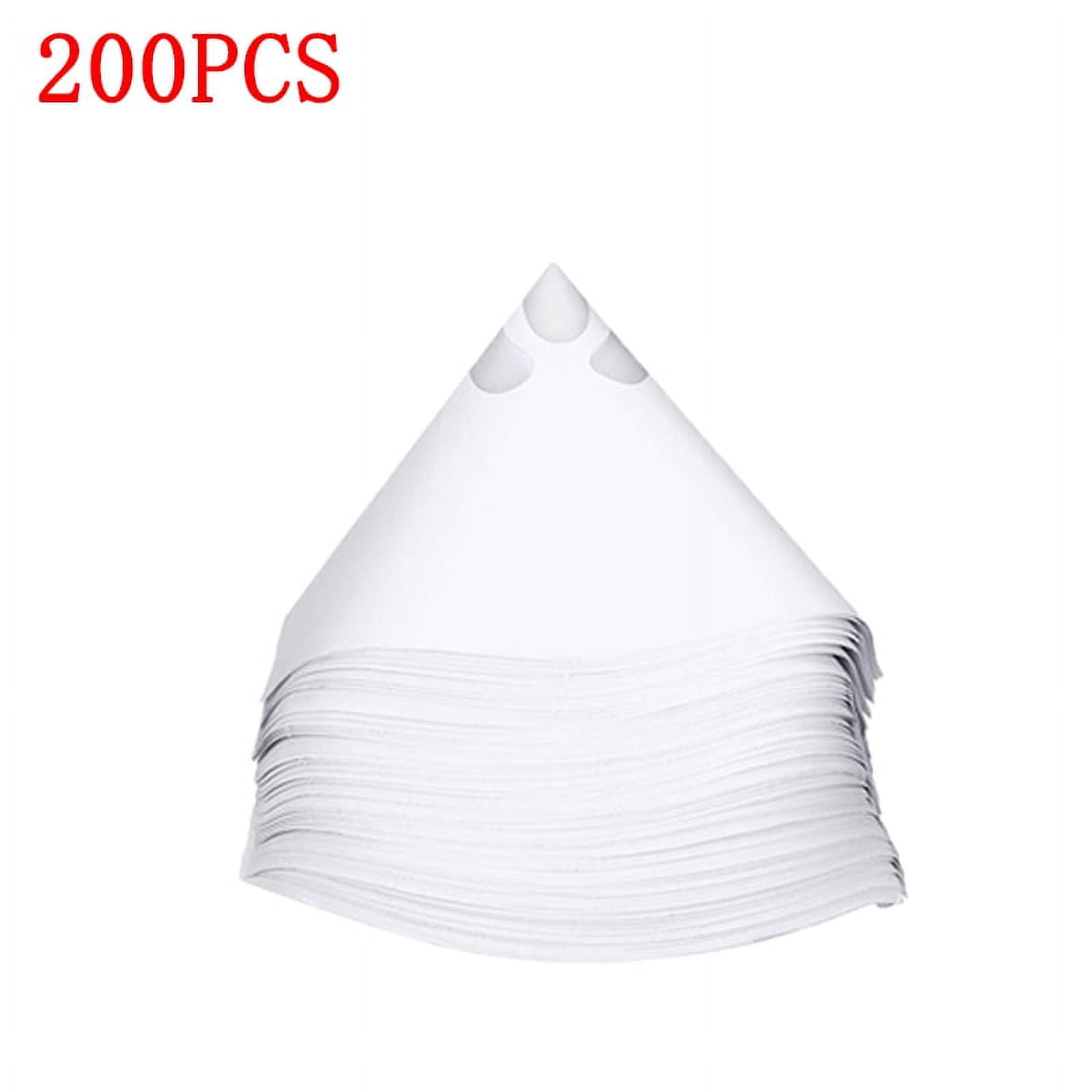 Disposable Paint Filter Paper Purifying Straining Cup Funnel 100 Mesh ...