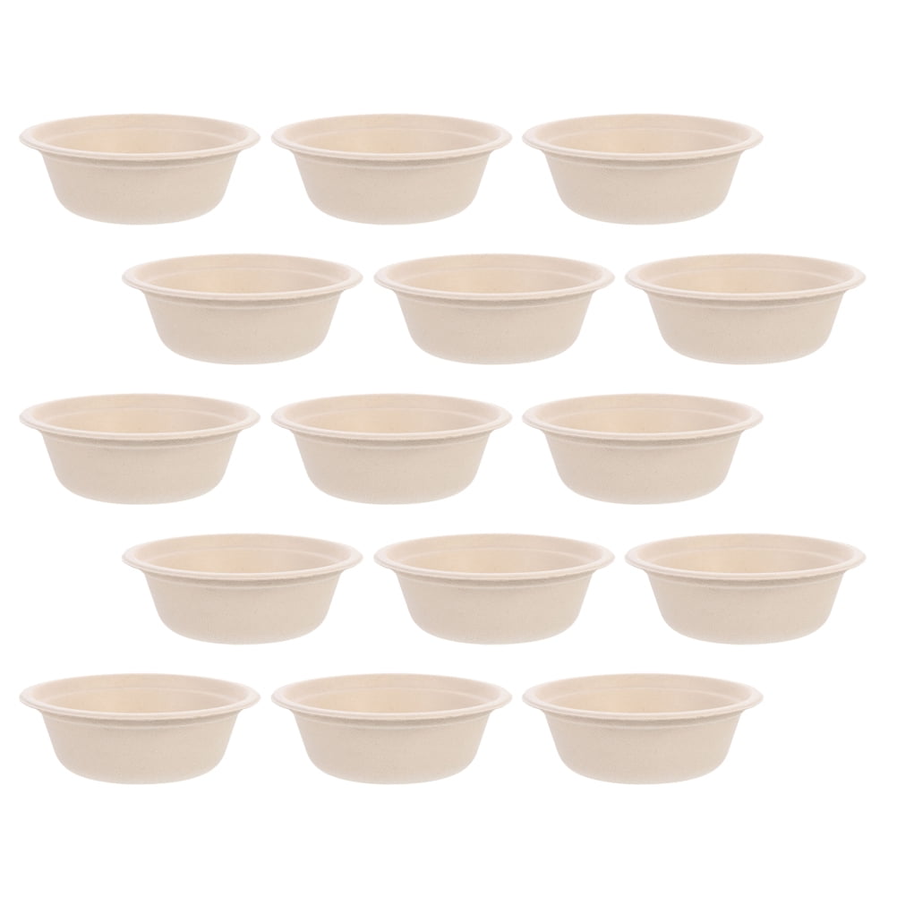 Brandonz 100Pcs Disposable Food Bowls Portable Salad Bowls Multi ...