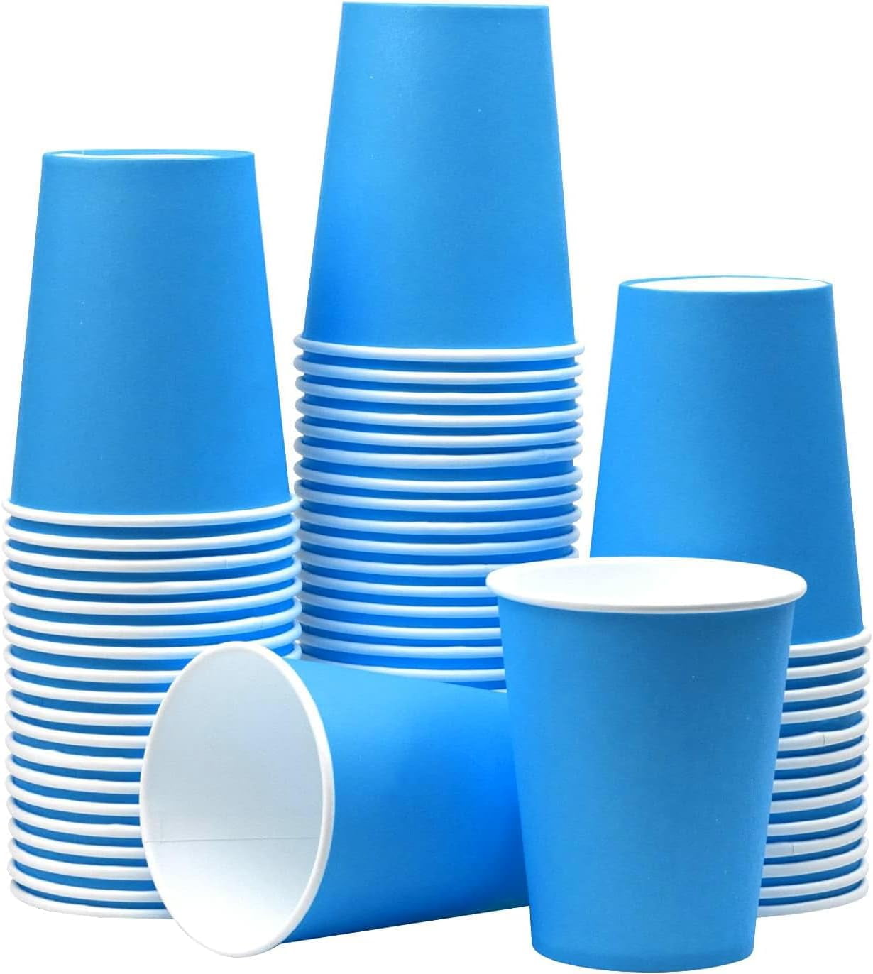 Disposable Paper Cups, 60pcs Color Paper Cups For DIY Wedding Party ...