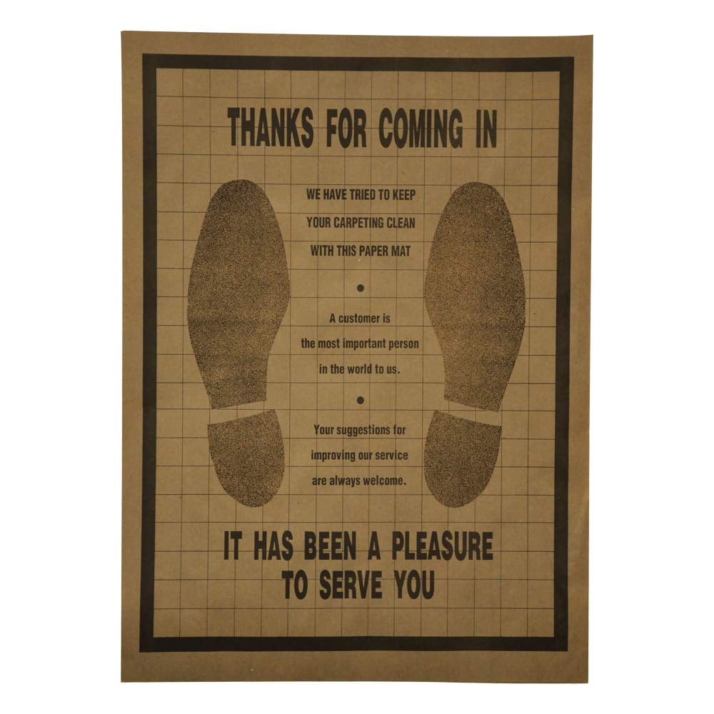 Disposable Paper Floor Mats for Auto Shops, Heavy Duty and ...