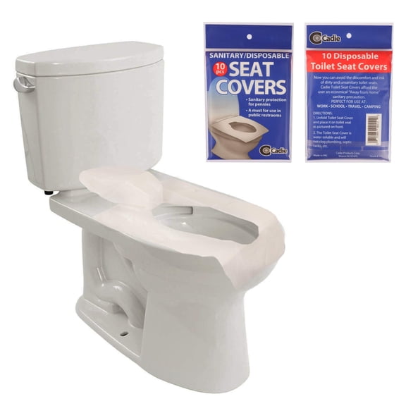 Disposable Toilet Seat Covers for Travel and Public Restrooms