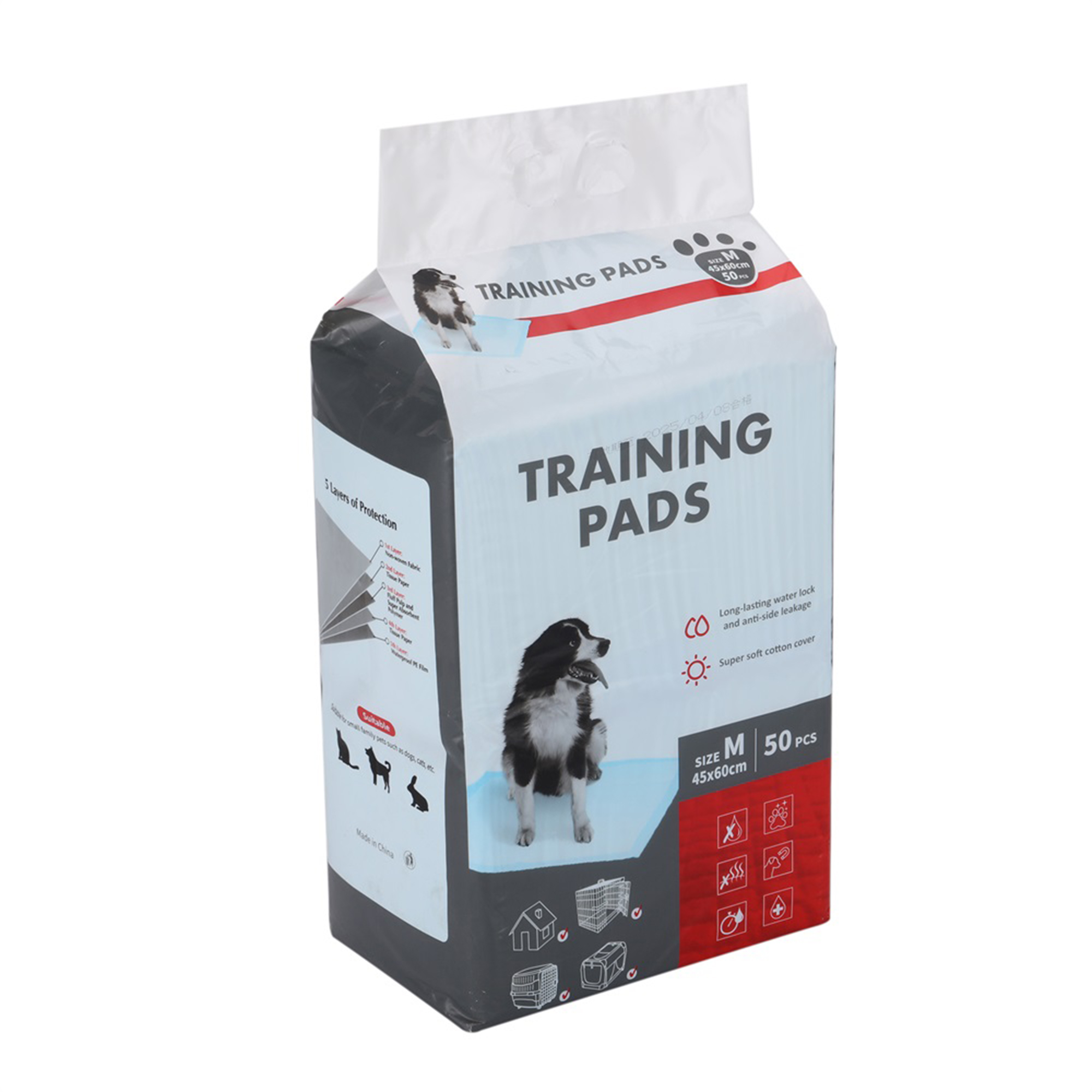 Disposable Pet Piddle and Potty Pads for Puppies Dogs Doggie Cats ...