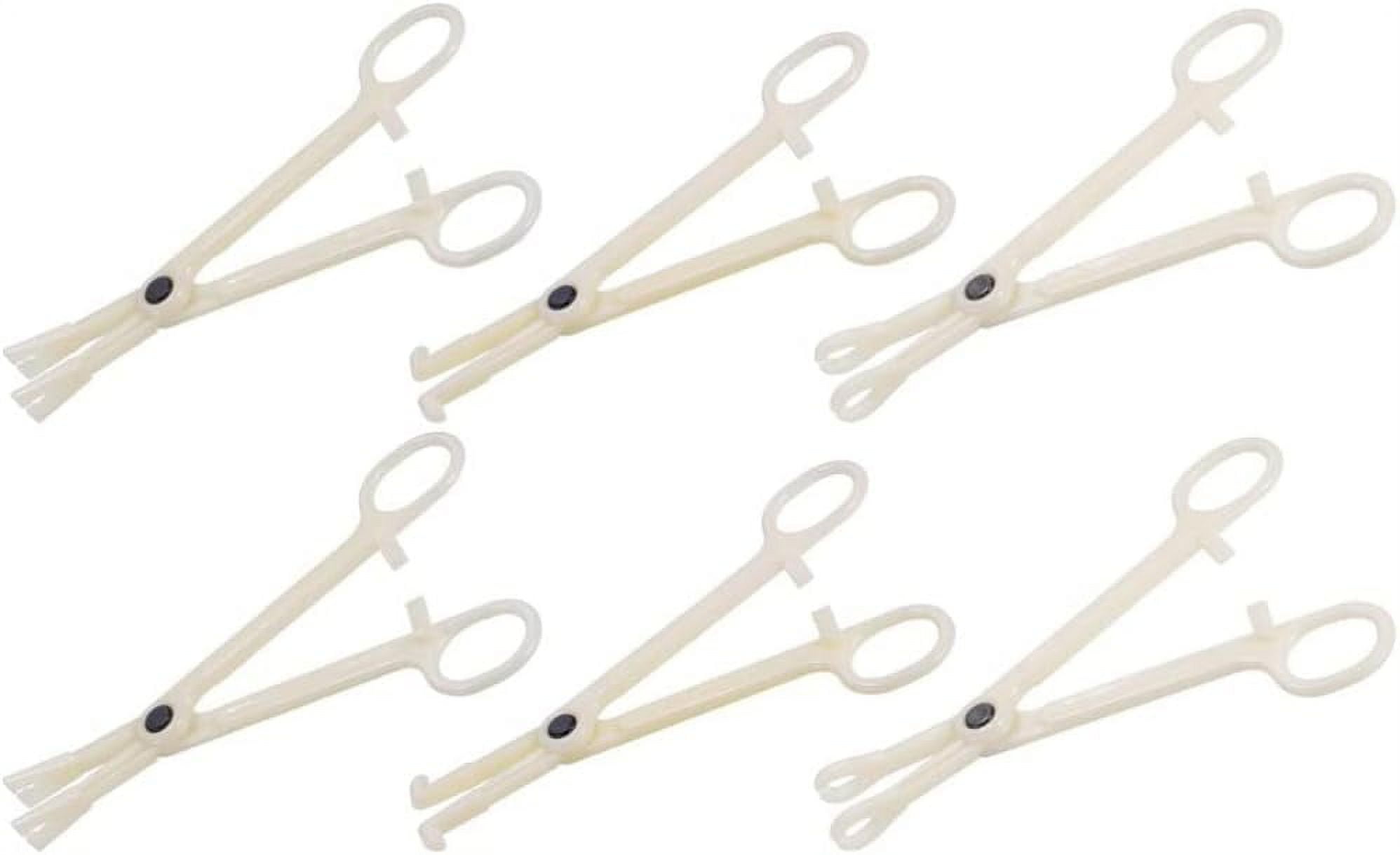Disposable Piercing Clamps 12pcs Plastic Piercing Clamps Septum Forceps ...