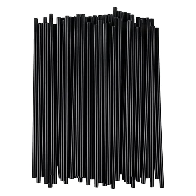 Disposable Plastic Coffee Stirrer Straw - 10.2 Inch Sip Stir Stick ...
