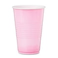 Disposable Plastic Cups, Lovely Pink, 18 Pieces, by Way To Celebrate ...