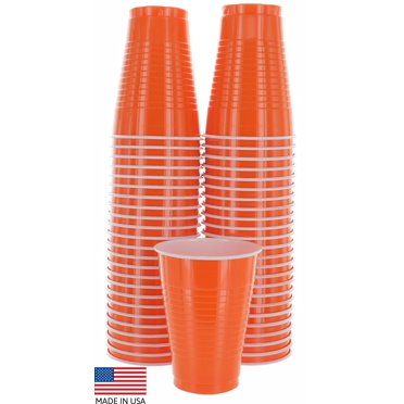 JOLLY CHEF Disposable Clear Plastic Cups, 9 oz, 200 Pack - Walmart.com