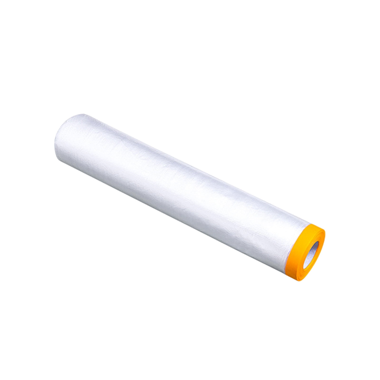 Disposable Plastic Drop Cloths, 65FT Self Adhesive Painter's Tarp for ...