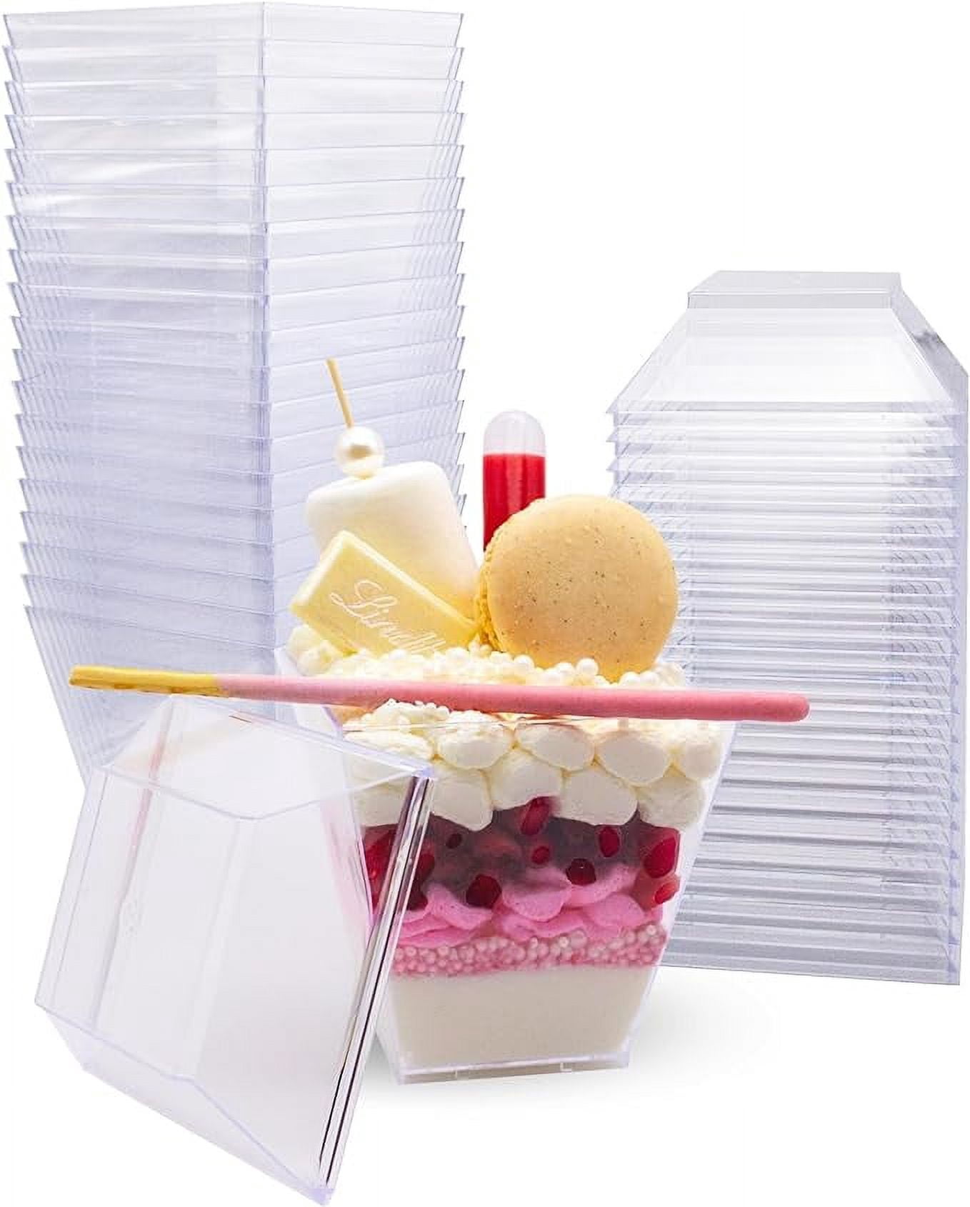 Disposable Plastic Large Pyramid with Lid (20 Units) - Walmart.com