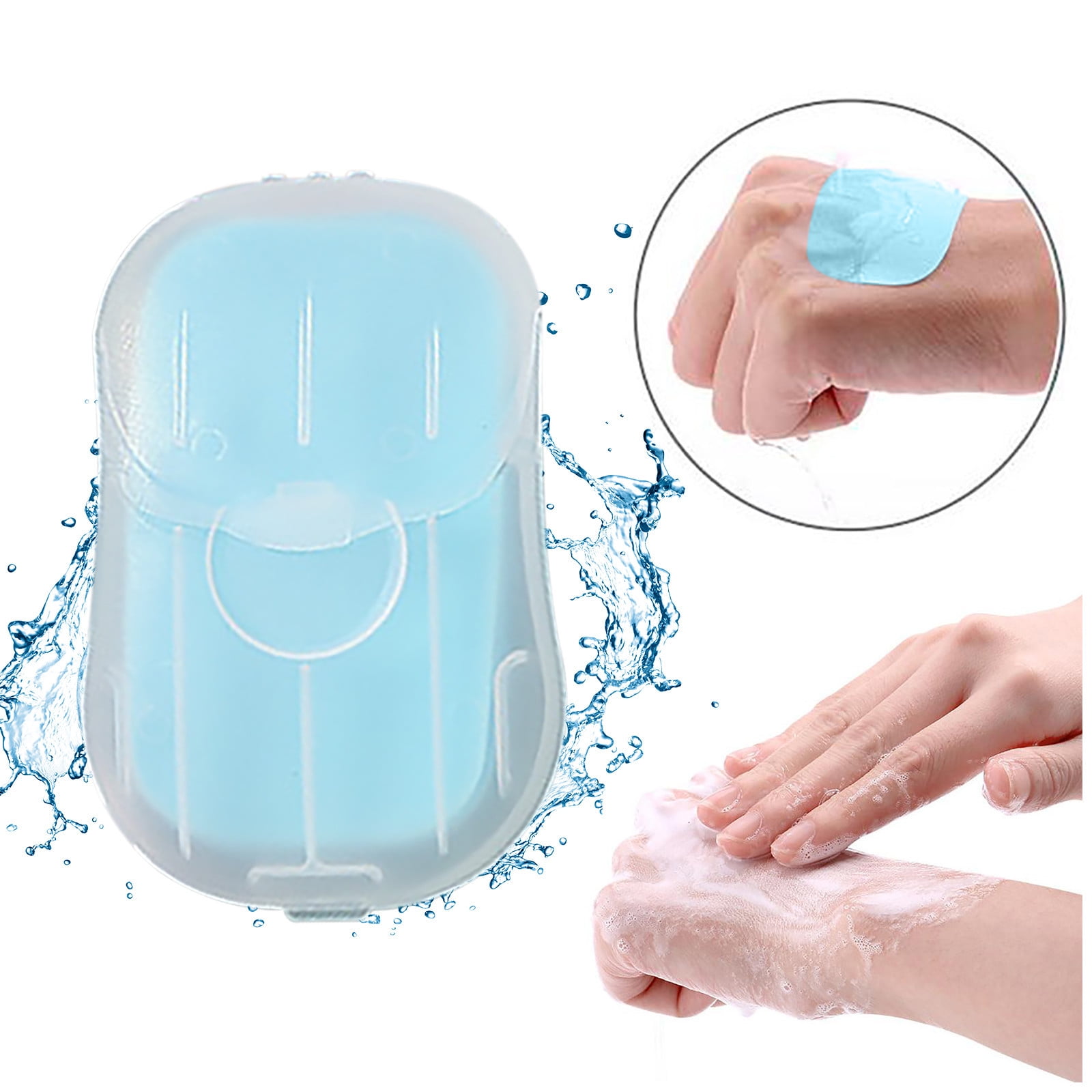 Disposable Portable Soap Tablets Mini Outdoor Hand Washing Tablets ...