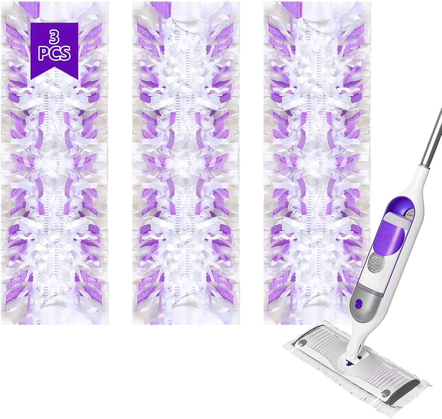 Disposable Power Mop Pads Refills for PowerMop，Multi-Surface Mopping ...