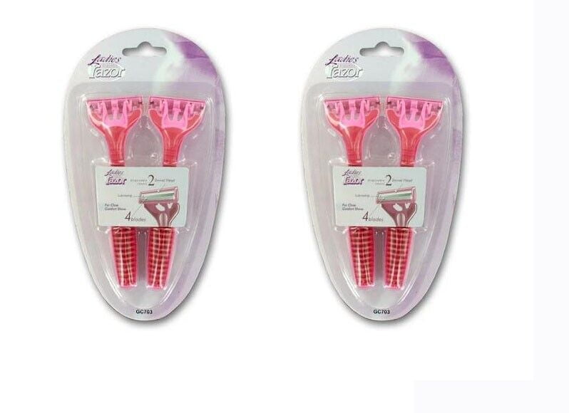 Disposable Razor Ladies Disposable Razor Set 2 Pack - Walmart.com