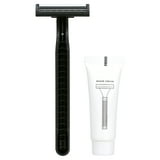 Walmart Disposable Razors, Bulk Pack of 25, Twin Blade with Cream & Cap ...