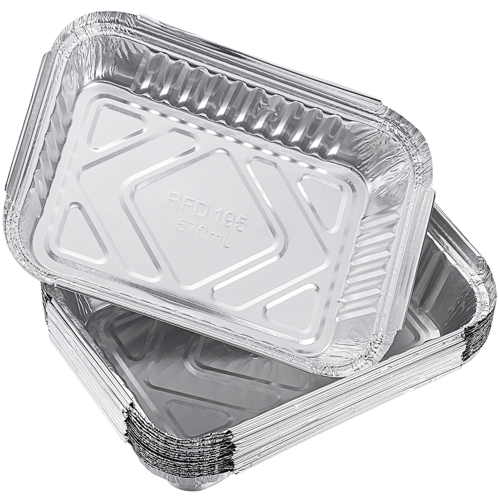 Disposable & Recyclable Foil Tray Tin Foil Pans For Cooking, Heating ...