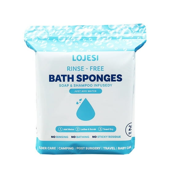 Body Wash Wipes No Rinse For Adults