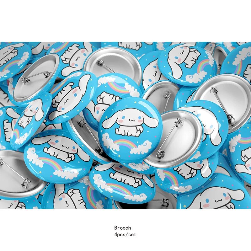 Disposable Sanrio Cinnamoroll Theme Party Supplies Paper Cup Plate ...