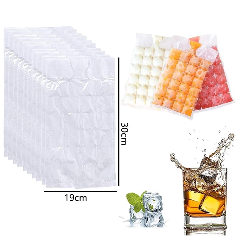 Disposable Self Seal Freezing Ice Cube Bag,Easy Release Molds,Cocktail ...