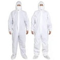 Disposable Sf Coverall White Adult Full Body Protective Suit Of ...